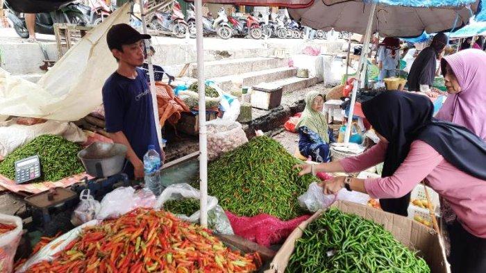 Harga Cabai Caplak di Metro Turun Kini Rp 60 Ribu per Kg - Tribunlampung.co.id