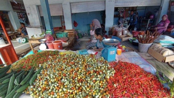 Harga Cabai Merah di Lampung Barat Naik Jadi Rp 60 Ribu per Kg - Tribunlampung.co.id