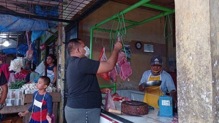 Harga Daging Sapi di Mesuji Tembus Rp 150 Ribu per Kg Jelang Lebaran - Tribunlampung.co.id