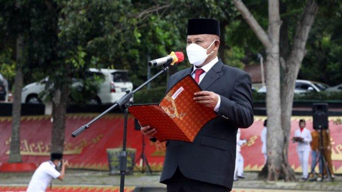 Pimpin Upacara Hari Amal Bhakti Kemenag, Begini Pesan Bupati Nanang Ermanto - Tribunlampung.co.id