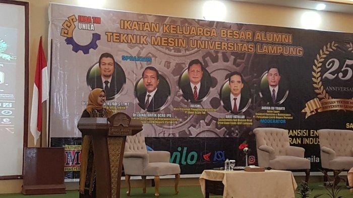 Sarasehan IKBA Teknik Mesin Unila Rangsang Kolaborasi Antaralumni - Tribunlampung.co.id