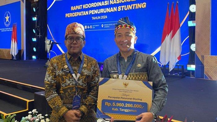 Provinsi Lampung dan Kabupaten Tanggamus Mendapat Dana Insentif Fiskal Stunting Tahun 2024 ...