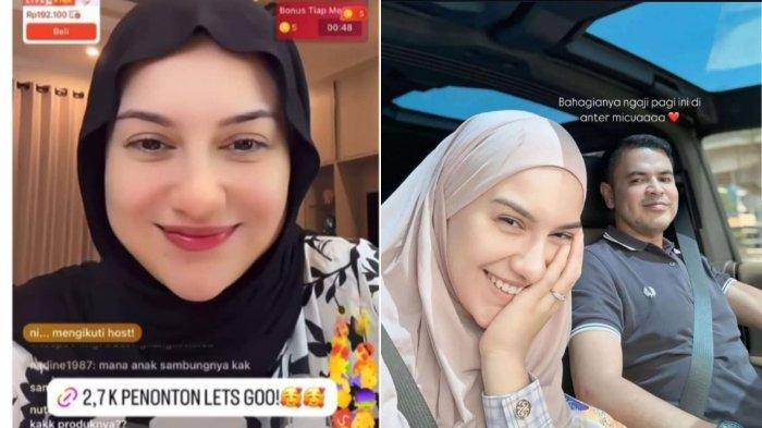 Irish Bella Tetap Jualan Live di TikTok, Meski Suami Tajir Melintir - Tribunlampung.co.id