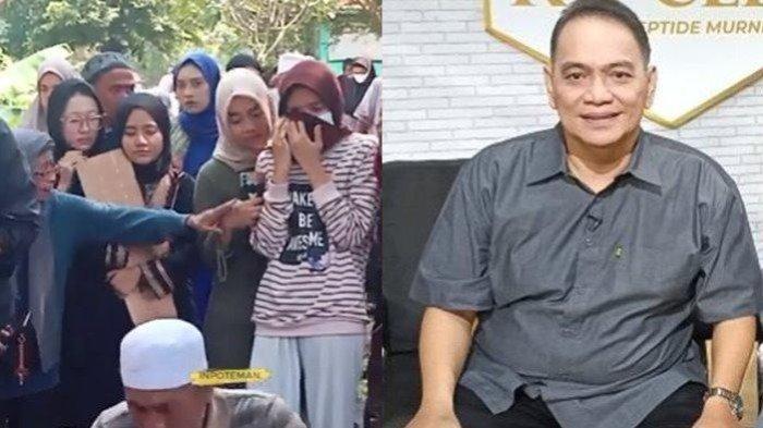 Istri Mendiang Sopyan Dado Tak Ikut ke Pemakaman, Tangis Anak Peluk Nisan Sang Ayah ...