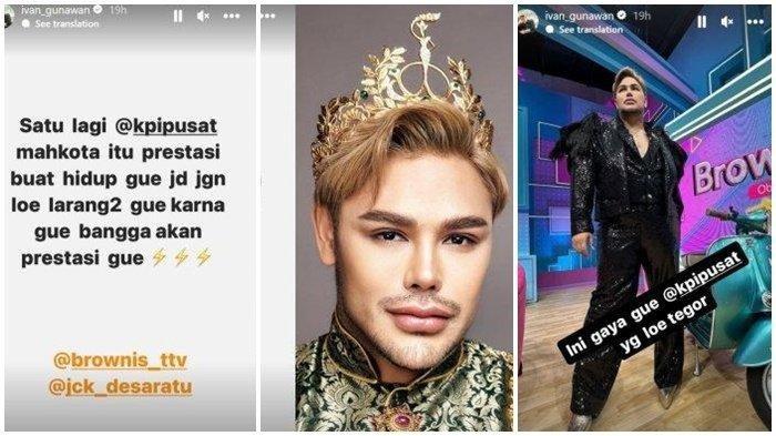 Ivan Gunawan Tak Mau Ubah Penampilannya, Sepatu dan Mahkota ...