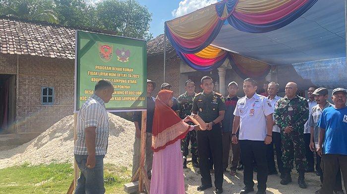Janda Lansia di Lampung Utara Dapat Bantuan Bedah Rumah - Tribunlampung ...