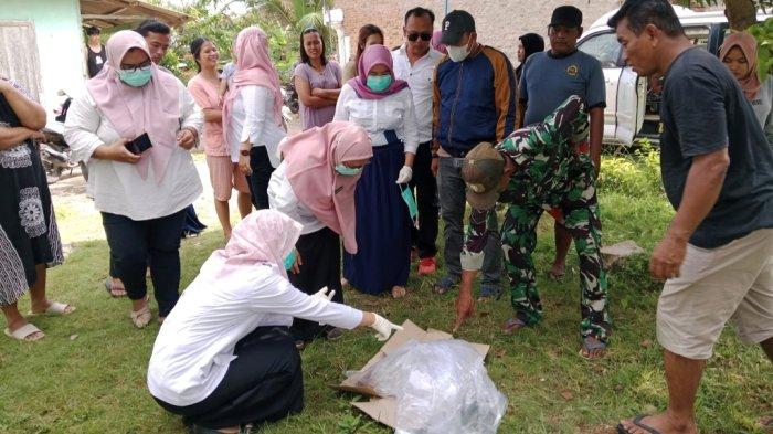 Warga Trimurjo Lampung Tengah Histeris Lihat Jasad Bayi di Irigasi - Tribunlampung.co.id
