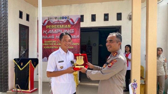 Kini Ada Kampung Bebas Narkoba di Way Kanan - Tribunlampung.co.id