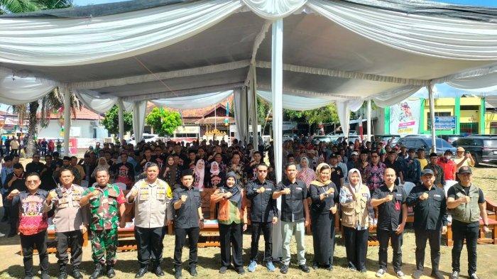 Bawaslu Bandar Lampung Deklarasi Kampung Pengawasan Partisipatif Pilkada 2024 - Tribunlampung.co.id