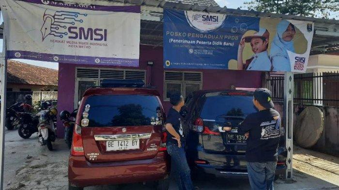 SMSI Metro Buka Posko Pengaduan PPDB Tahun 2024 - Tribunlampung.co.id