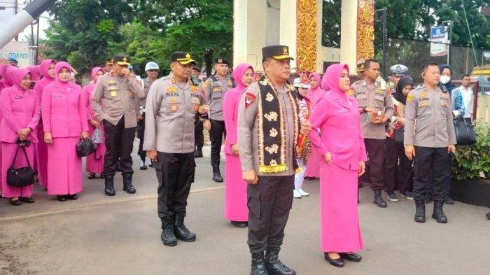 Kunker ke Polres Lampung Timur, Kapolda Lampung: Untuk Pererat Keakraban - Tribunlampung.co.id