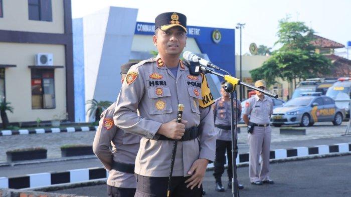 Kapolres Metro Polda Lampung Imbau Optimalisasi Penggunaan Call Center 110 - Tribunlampung.co.id