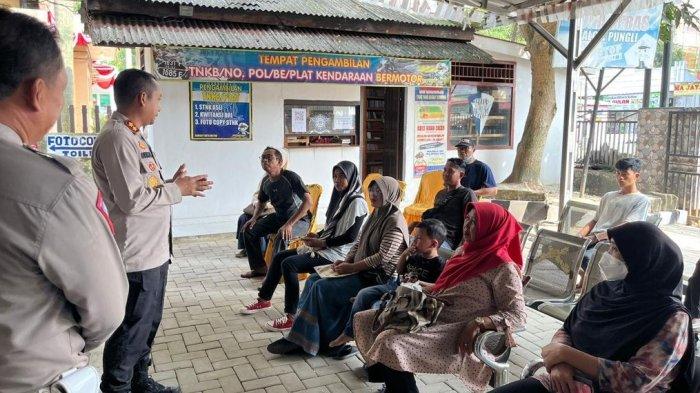 Kapolres Metro Polda Lampung Cek Pelayanan Samsat Terhadap Masyarakat