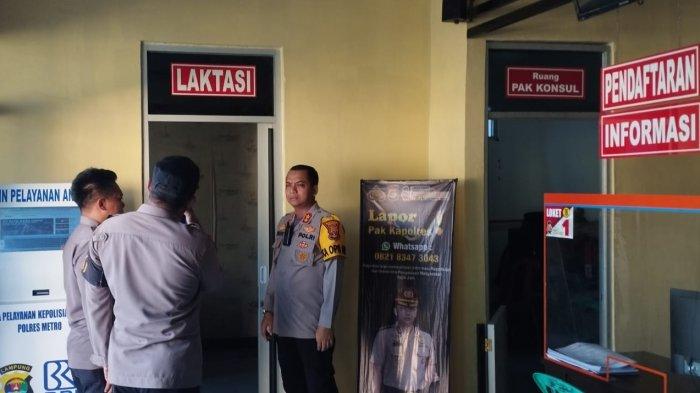 Kapolres Metro Polda Lampung Cek Sarana Pelayanan Publik Untuk