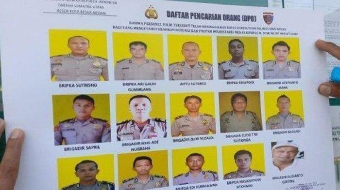 Kasus yang Menjerat 15 Oknum Polisi Polrestabes Medan hingga Ditetapkan DPO - Tribunlampung.co.id