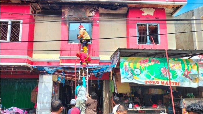 Kebakaran di Pasar Natar Lampung Selatan, Api Diduga dari Lantai Dua ...