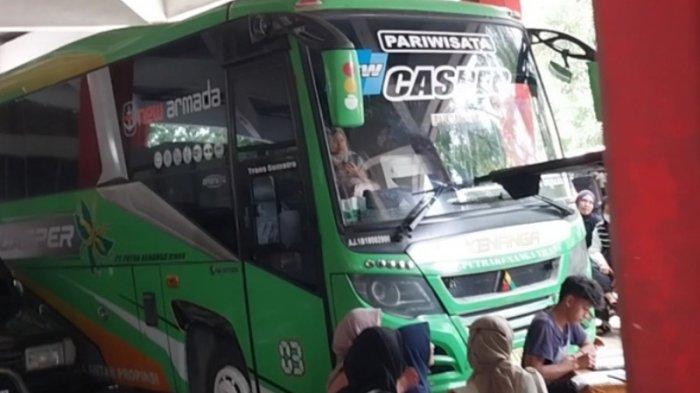 Kedatangan Pemudik di Terminal Rajabasa Bandar Lampung Meningkat 56 ...