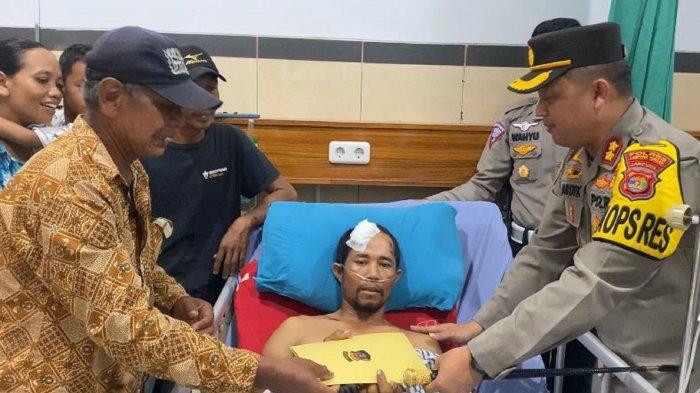 Keluarga Wahyudi Korban Tabrak Lari Apresiasi Polres Lamteng Polda Lampung atas Kepeduliannya ...