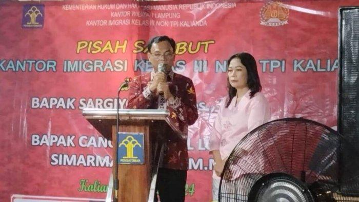 Canon Simarmata Kini Jabat Kepala Kantor Imigrasi Lampung Selatan - Tribunlampung.co.id