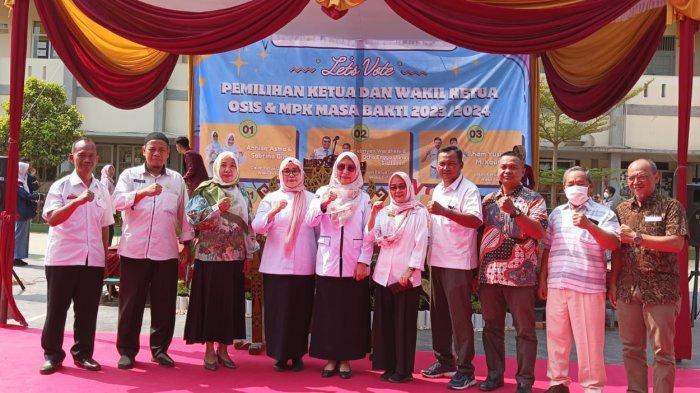 Sosialisasi P5 Suara Demokrasi, SMAN 15 Bandar Lampung Gelar Pemilihan ...