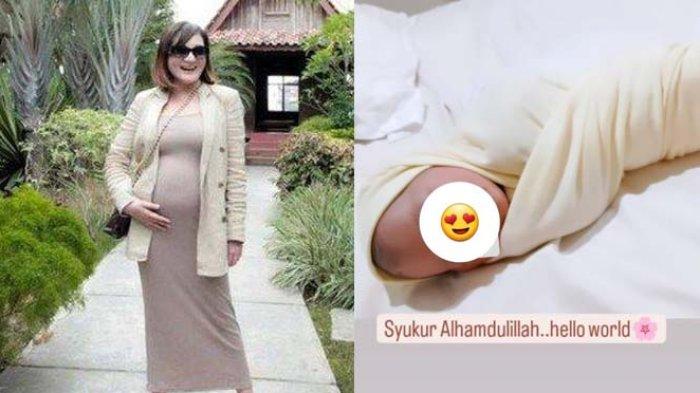 Kiki Amalia Melahirkan Anak Pertama, Wajah Bayinya Masih Ditutupi - Tribunlampung.co.id