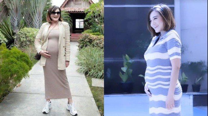 Kiki Amalia Berharap Melahirkan Normal di Usia 42 Tahun - Tribunlampung.co.id