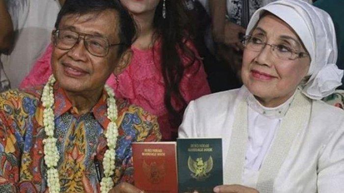 Kisah Cinta Nani Wijaya, Menikah di Usia 72 Tahun hingga Maut Memisahkan - Tribunlampung.co.id