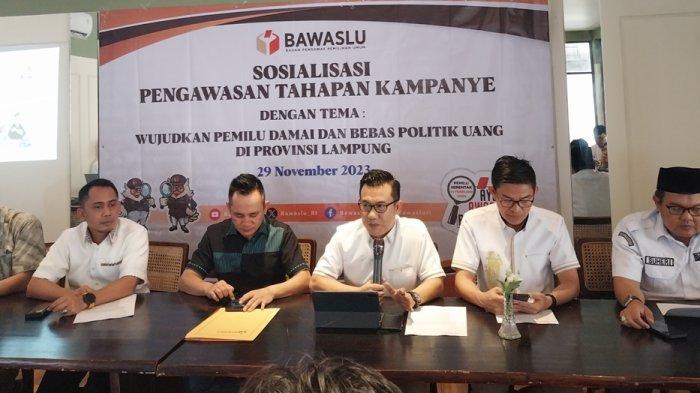 Bawaslu Lampung Temukan 16 Dugaan Pelanggaran Kampanye - Tribunlampung.co.id