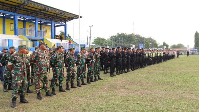 Ratusan Personel Jajaran Polda Lampung dan Gabungan Amankan Konser Musik di Lampung Tengah ...