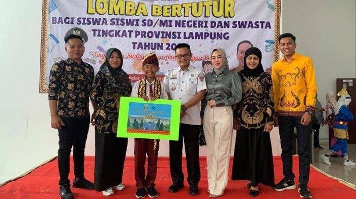 Bagas Rizky dari Mesuji Raih Juara 3 Lomba Bertutur Tingkat Provinsi Lampung - Tribunlampung.co.id