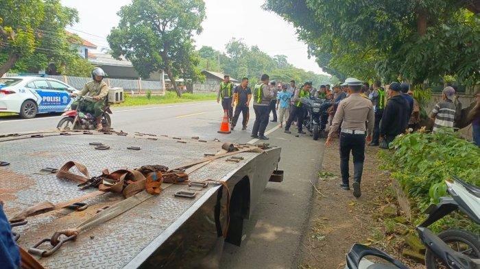 Polisi Uji Pengakuan Sopir Pikap Terlibat Kecelakaan dengan Bendahara Demokrat - Tribunlampung.co.id