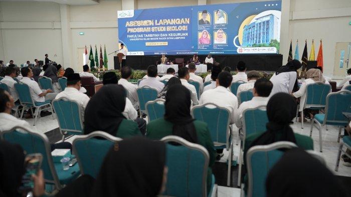 Prodi Biologi UIN RIL Jalani Asesmen Lapangan LAMSAMA - Tribunlampung.co.id