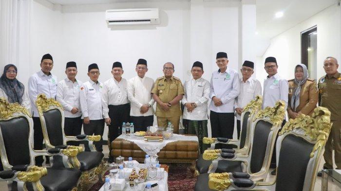 Pj Gubernur Samsudin Ajak MUI Berkontribusi Dalam Pembangunan Masjid Al-Hijrah Kota Baru Lampung ...