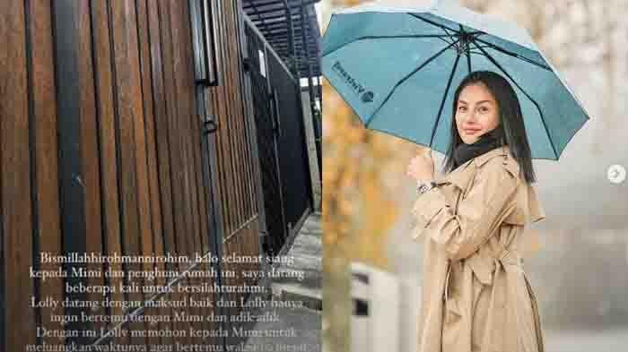 Lolly Masih Menanti Dibukakan Pintu oleh Nikita Mirzani - Tribunlampung.co.id