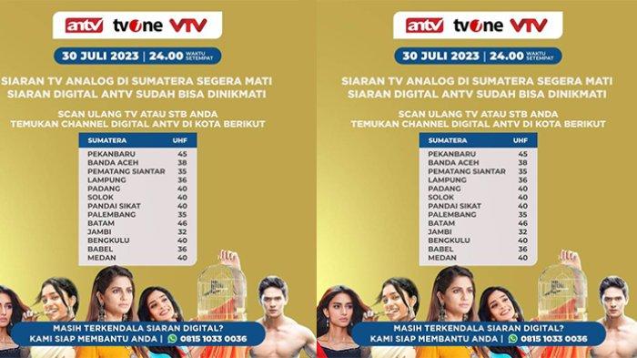 Mulai 30 Juli 2023, Siaran ANTV di Lampung Hanya Bisa Dinikmati Lewat ...