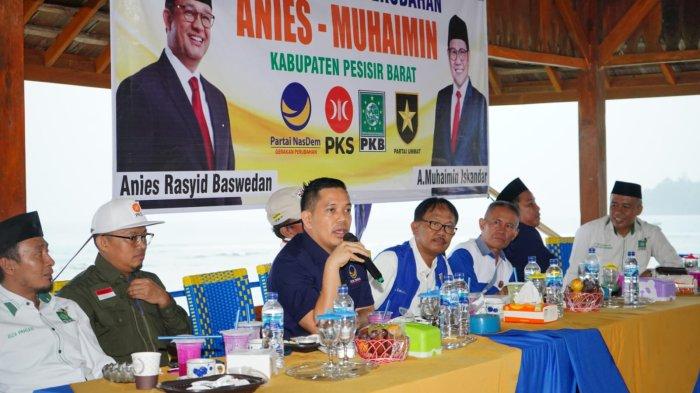 Anies-Muhaimin Dapat Nomor Urut 1, NasDem Lampung Yakin Menang 1 Putaran - Tribunlampung.co.id