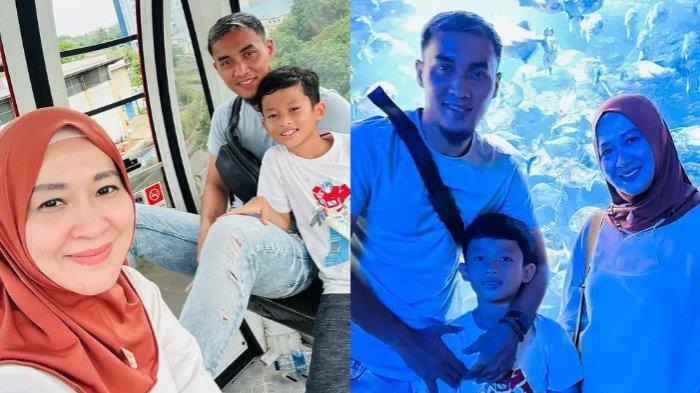 Okie Agustina dan Gunawan Dwi Cahyo Akur Berlibur Bareng, Ungkap Memaafkan - Tribunlampung.co.id