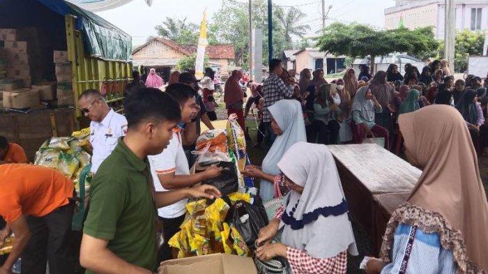 Kendalikan Inflasi, Pemkab Mesuji Gelar Operasi Pasar di Desa Sidomulyo ...