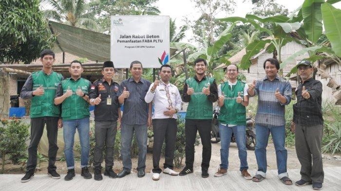 PLN NP UPK Tarahan Gelontorkan CSR Untuk Bangun Infrastruktur Jalan ...