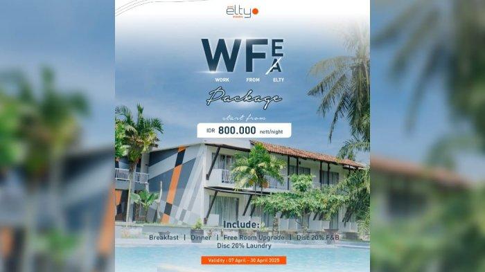 Yuk WFE di Grand Elty Krakatoa, Harga Mulai Rp 800 Ribu per Malam - Tribunlampung.co.id