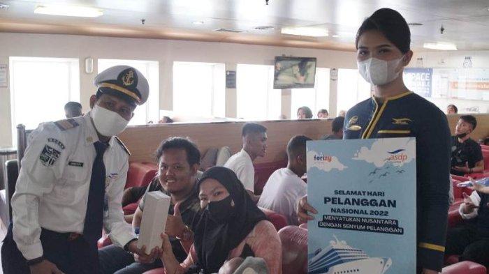 PT ASDP Ungkap 30 Juta Penumpang Pakai Tiket Online Ferizy Merak-Bakauheni - Tribunlampung.co.id