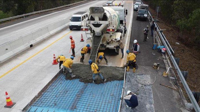 Persiapan Libur Nataru, PT Hakaaston Perbaiki Tol Bakauheni-Terbanggi ...