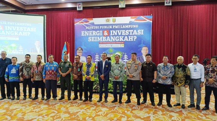 PWI Lampung Diskusi Antisipasi Krisis Listrik Hingga Perlu Kemandirian Energi - Tribunlampung.co.id