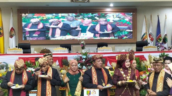 DPRD Lampung Gelar Rapat Paripurna Memperingati HUT Provinsi Lampung ke-59 - Tribunlampung.co.id