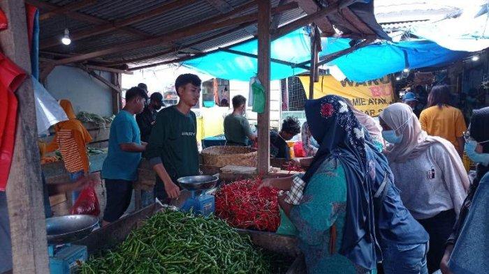 Harga Cabai Merah di Pasar Mesuji Melonjak Rp 50 Ribu per Kg Jelang Nataru - Tribunlampung.co.id