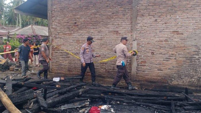 Rumah di Tanggamus Terbakar, Kerugian Ratusan Juta - Tribunlampung.co.id