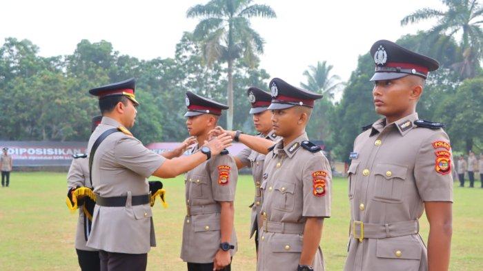 Waka Polda Lampung Lantik 156 Bintara Polri Gelombang I tahun 2023 ...