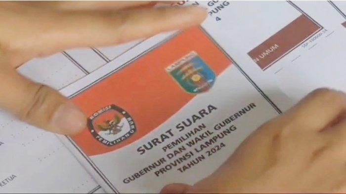 Arti Warna Surat Suara di Pilkada 2024, Penting untuk Pemilih Pemula dan Gen Z - Tribunlampung.co.id