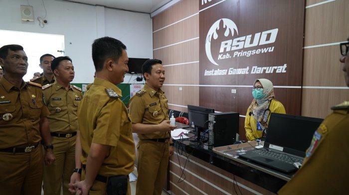 Pj Bupati Marindo Kurniawan Tinjau RSUD Pringsewu, Minta Peningkatan Mutu Pelayanan ...