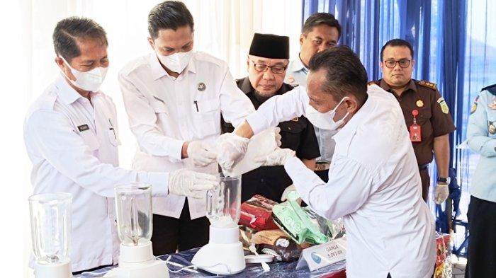 BNNP Lampung Musnahkan Barang Bukti Narkoba 8,5 Kg Sabu dan 5 Kg Ganja - Tribunlampung.co.id